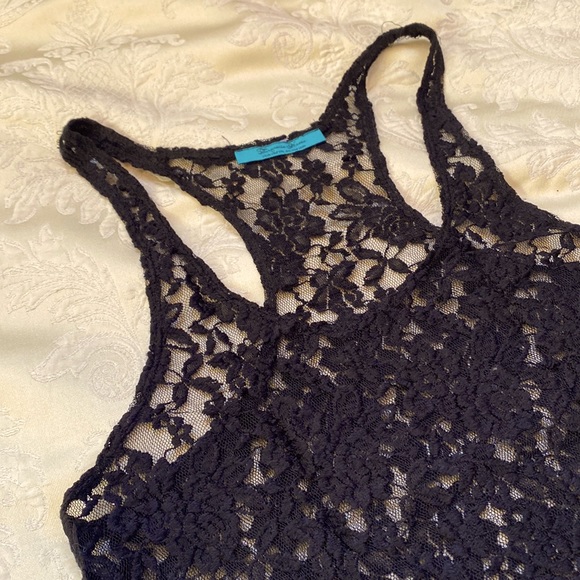 Turquoise Haven | Tops | Last Chance Turquoise Haven Sheer Flowerlace ...
